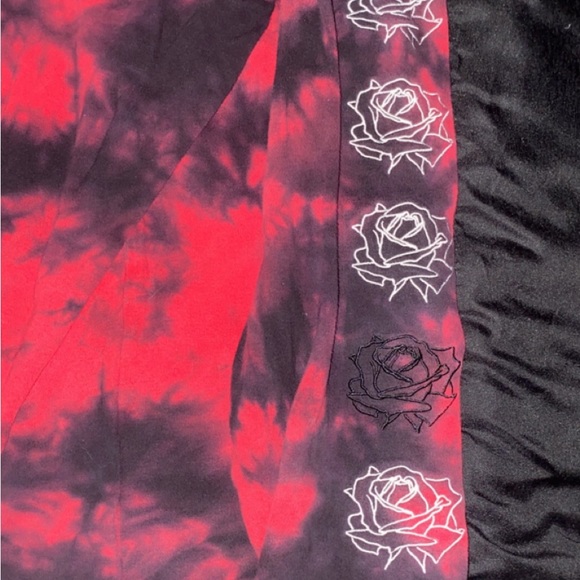 Empyre | Jackets & Coats | Brand New Black And Red Rose Hoodie | Poshmark